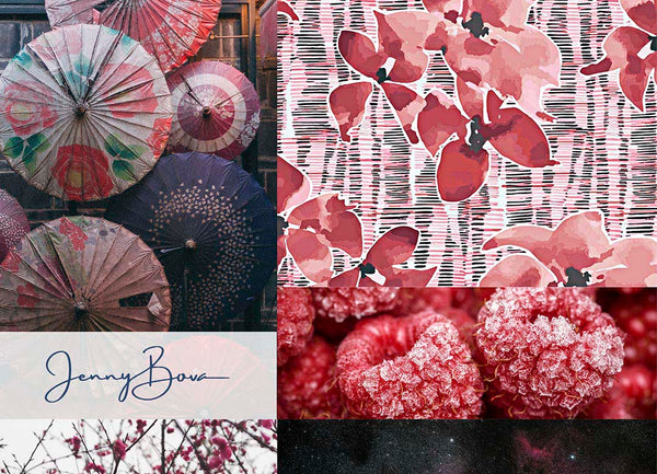 January Color Story - Jenny Bova | Art & Design