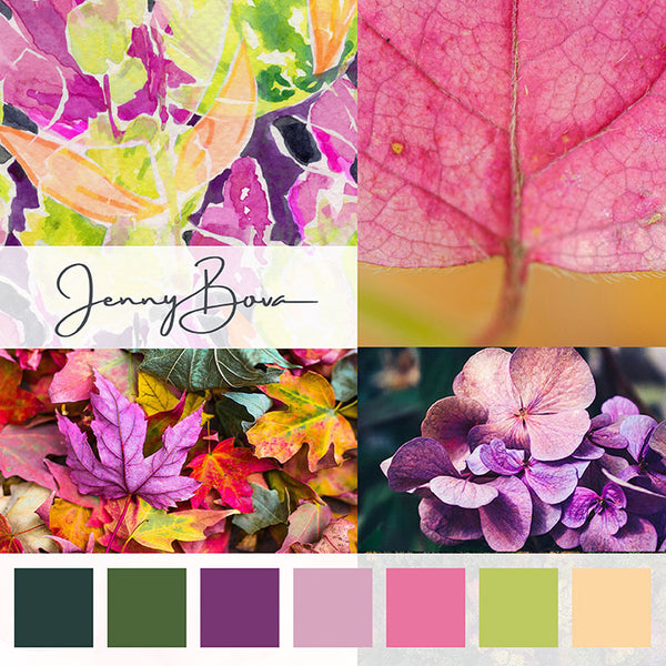 Welcoming Autumn: September Color Inspriation - Jenny Bova | Art & Design