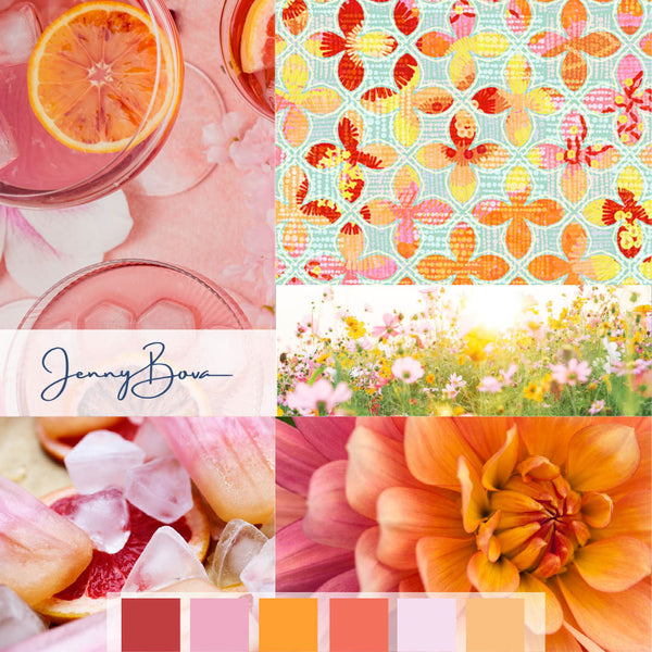 Summer Solstice Color Palette - Jenny Bova | Art & Design